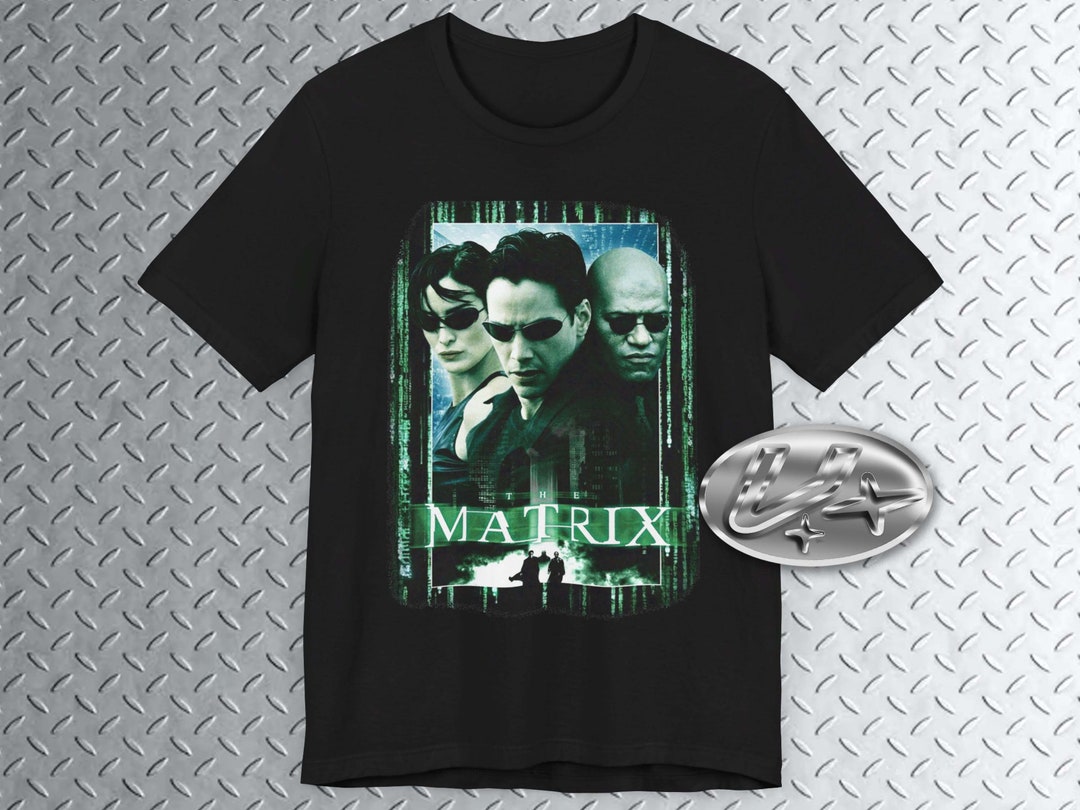 The Matrix T-shirt, Neo Morpheus, Y2k Fashion, Unisex 100% Cotton - Etsy