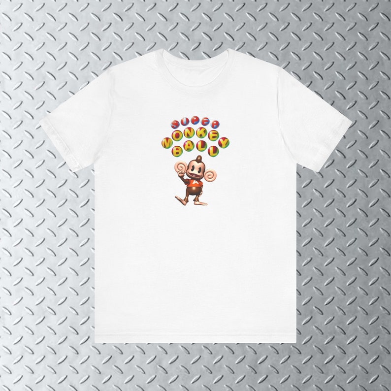 Super Monkey B. T-shirt, Vintage Gaming Retro Videogame, Japanese Game ...