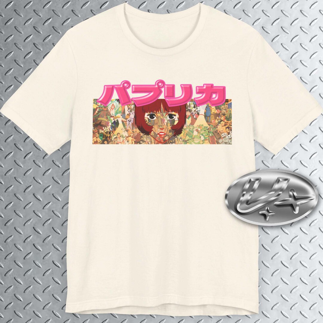 Papurika Vintage Anime T-shirt, Katakana Anime Shirt, 90s Anime, Trippy ...