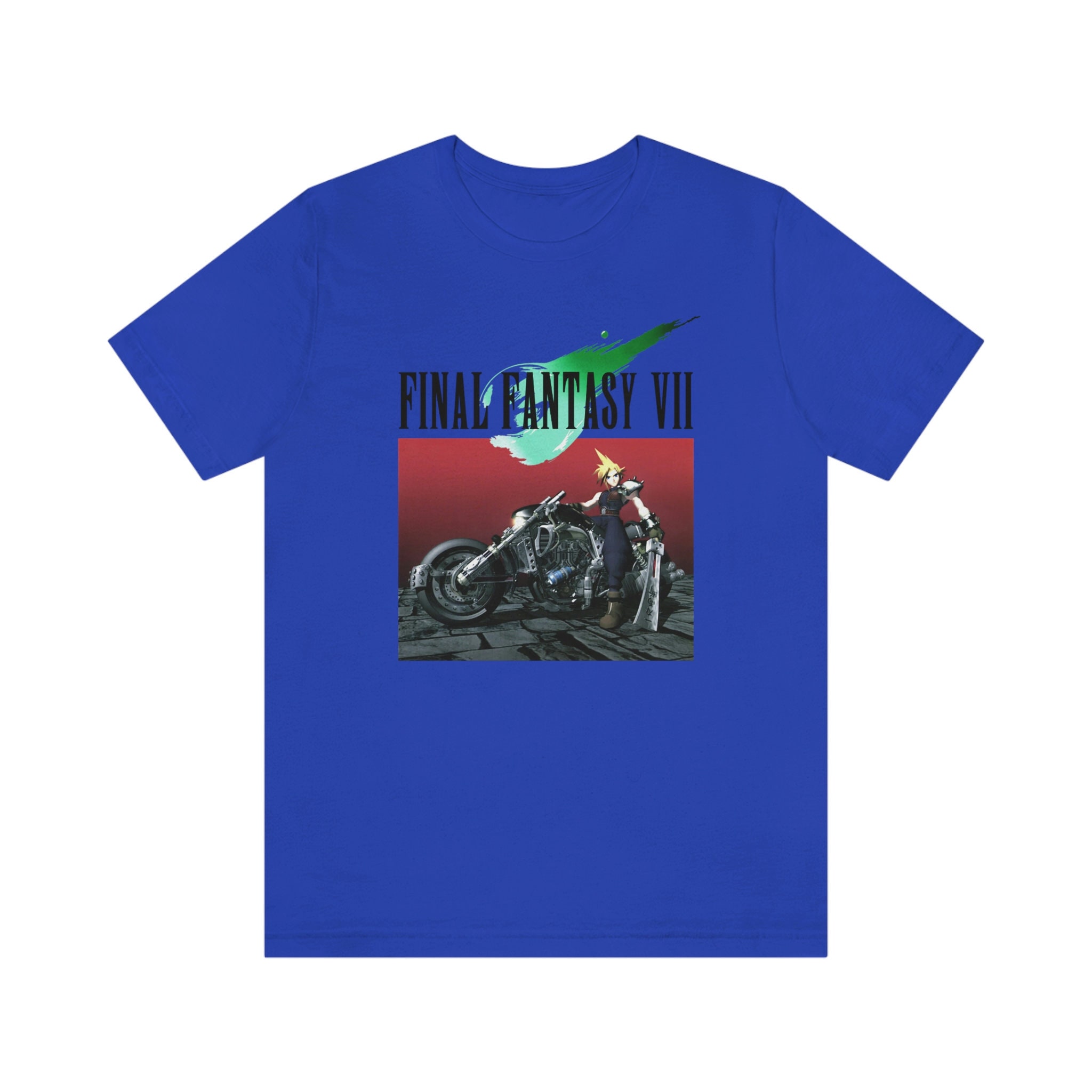 Camiseta FF7 Cloud Moto, camiseta RPG, camiseta PS1, camiseta de ...