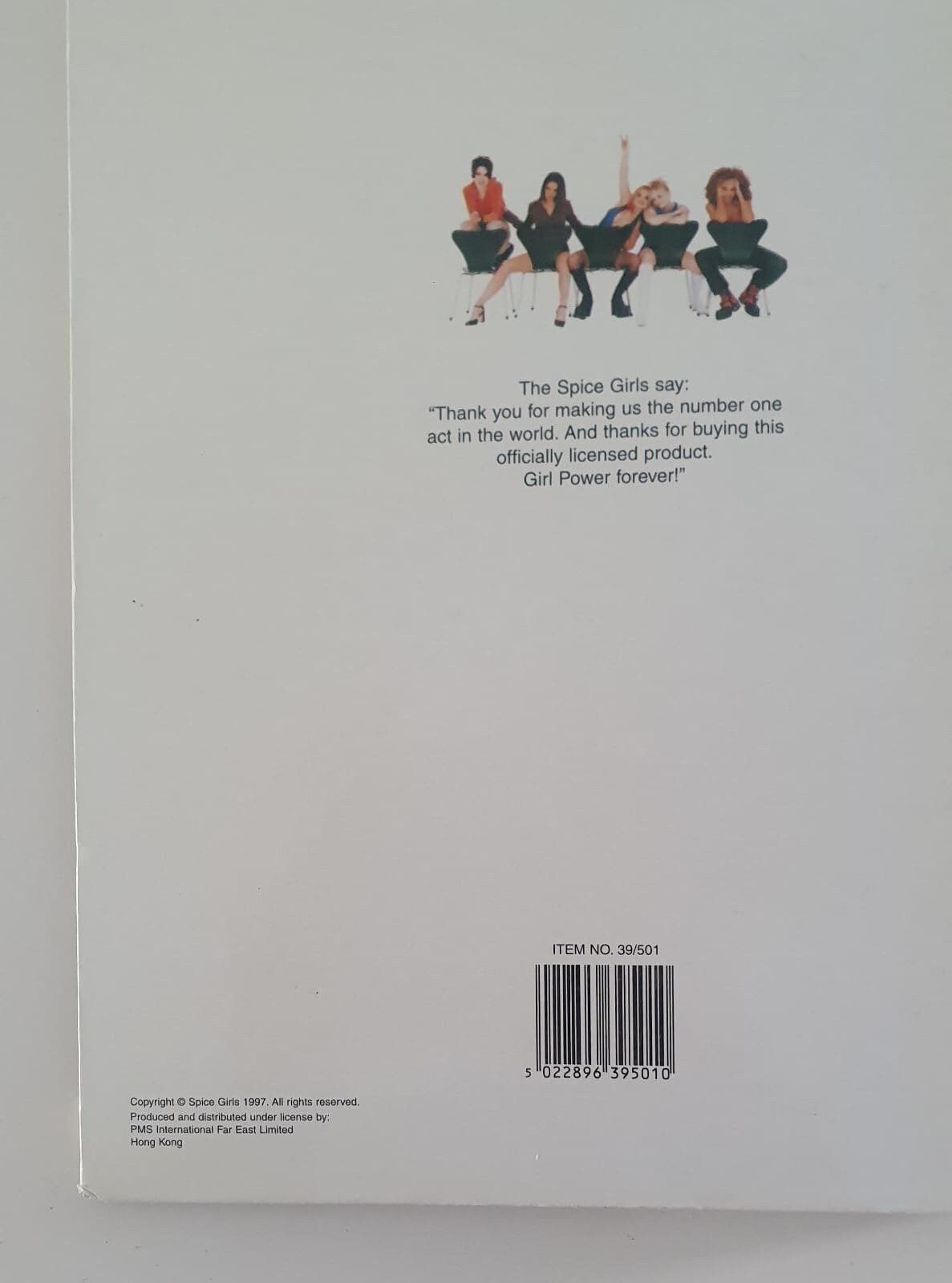 1990s Spice Girls A4 Ring Binder Official Merchandise / Vintage Spice ...