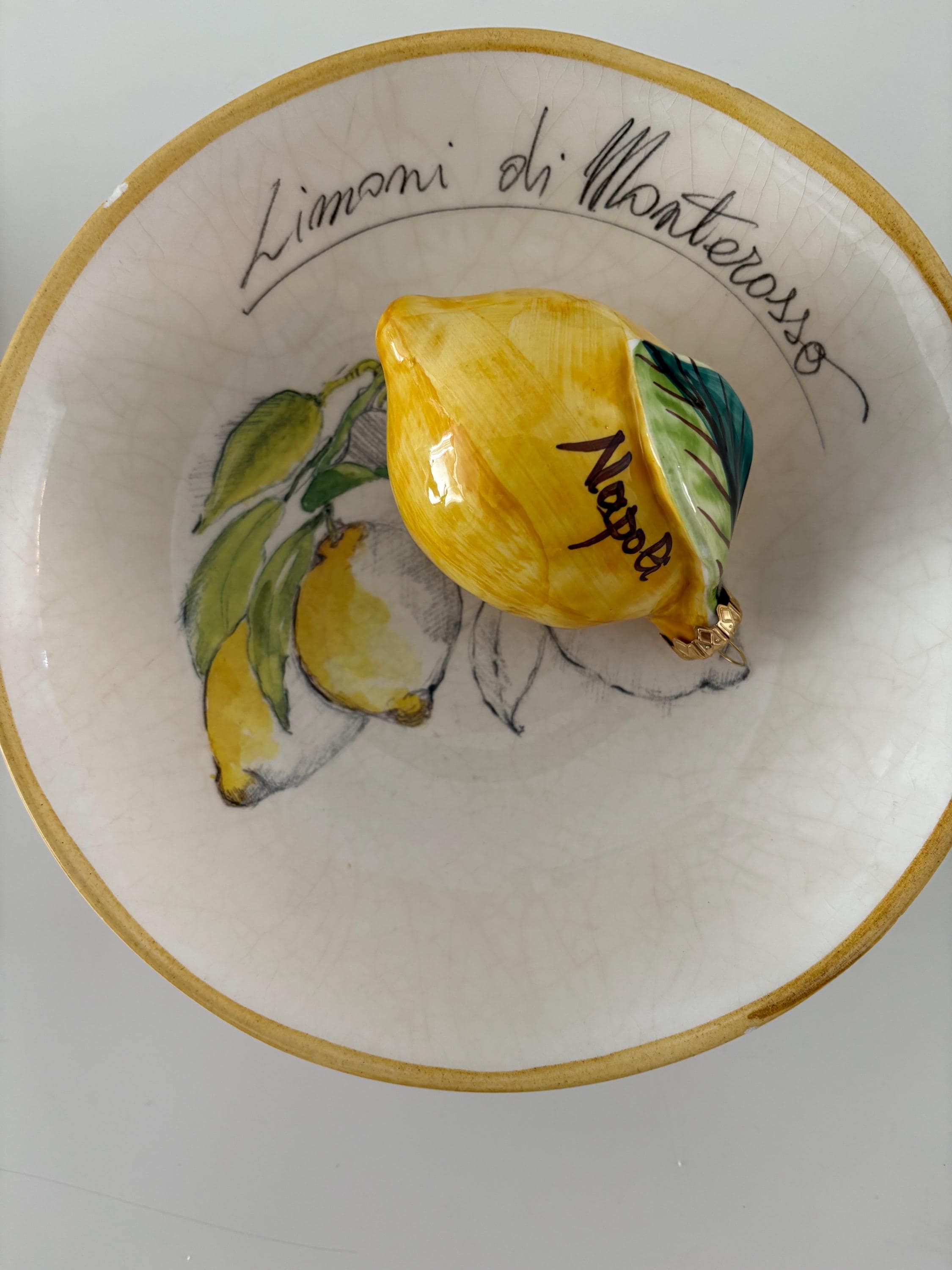 Handmade Ceramic Lemon Amalfi Coast Inspired Home Decor Handmade in ...
