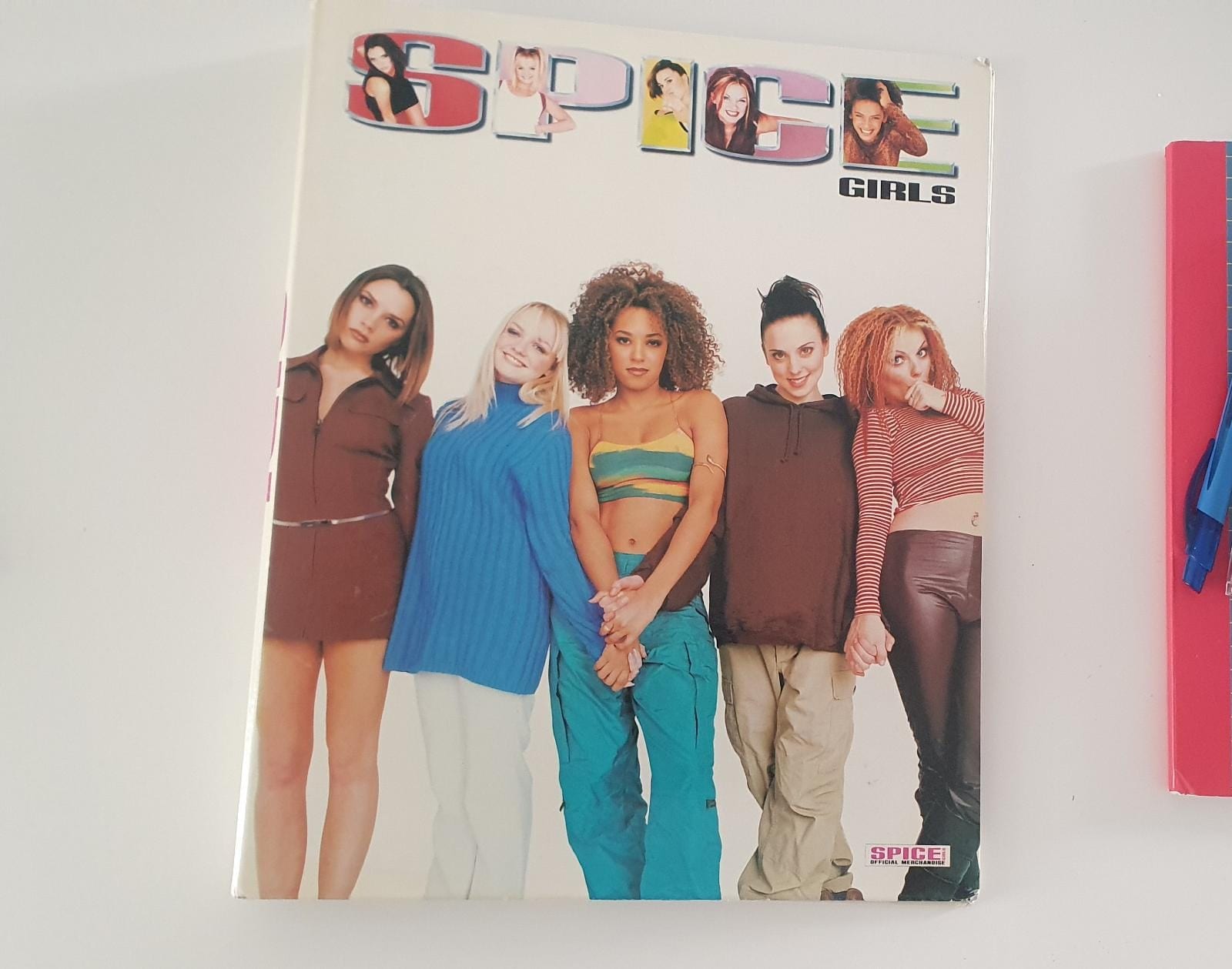 1990s Spice Girls A4 Ring Binder Official Merchandise / Vintage Spice ...
