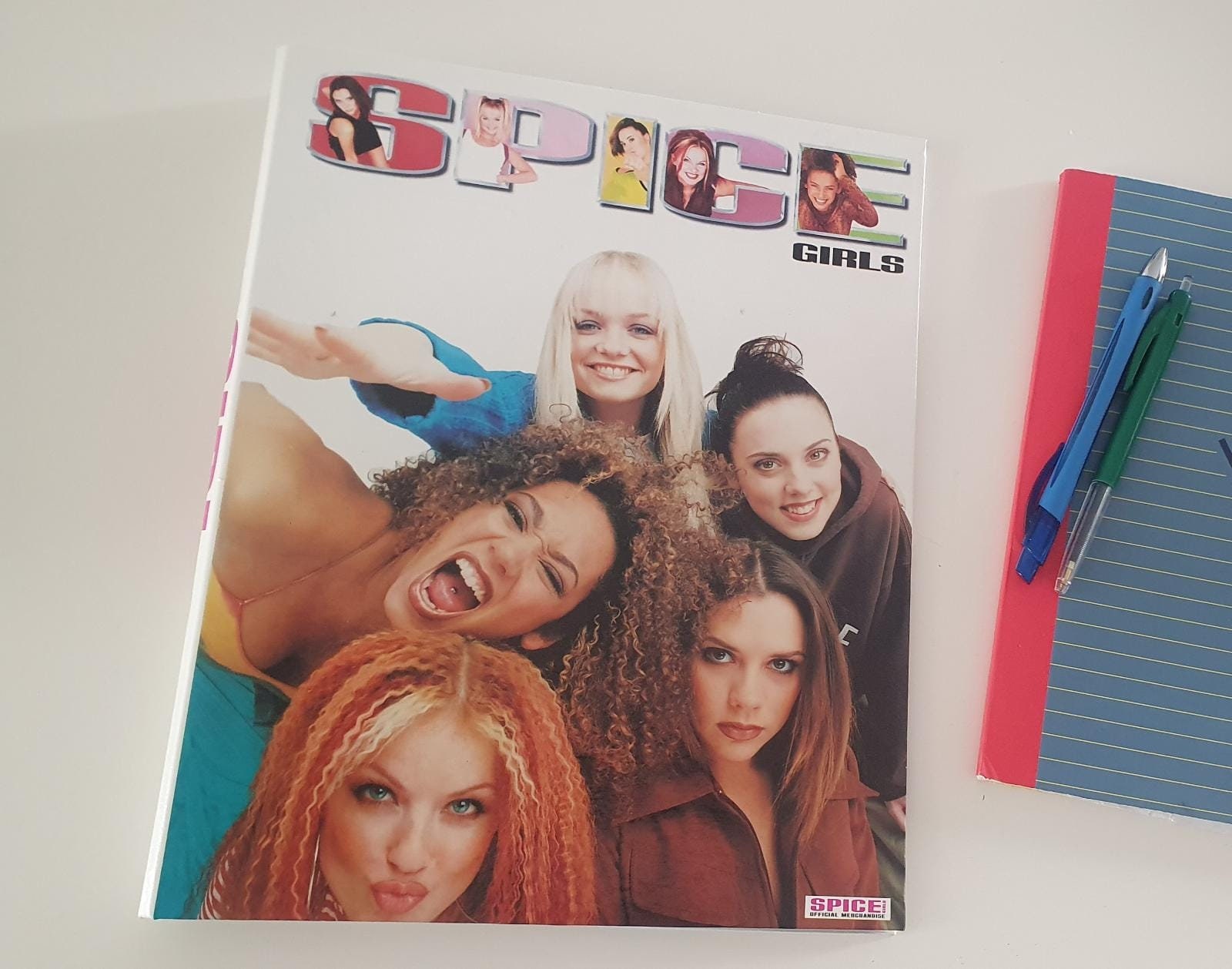 1990s Spice Girls A4 Ring Binder Official Merchandise / Vintage Spice ...