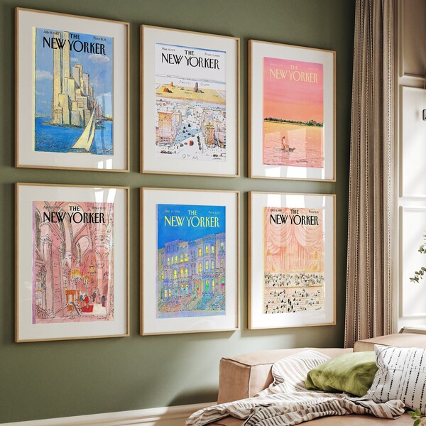 New Yorker Poster - Etsy
