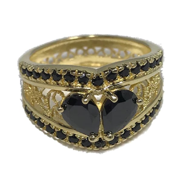 Broken Heart Ring - Etsy