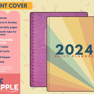 2024 Digital Planner With Timeblock Daily Pages - Etsy