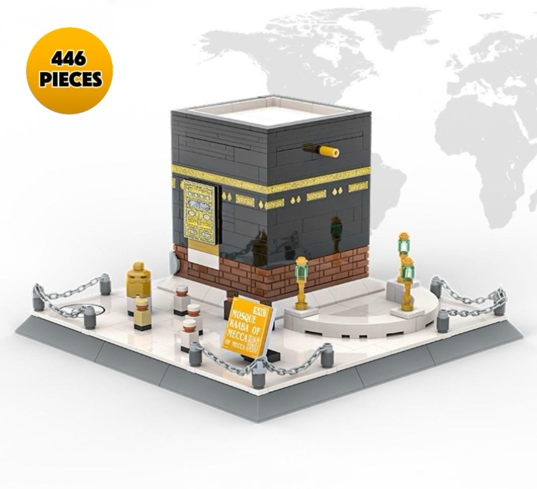 Kaaba Islamic Building Bricks Blocks Holy Kaaba Eid Gift Ramadan Gift ...
