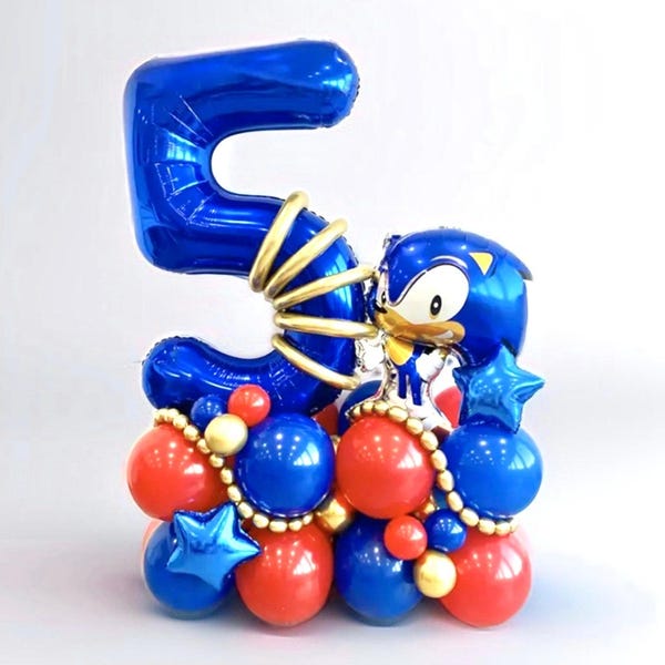 Sonic Balloons - Etsy UK