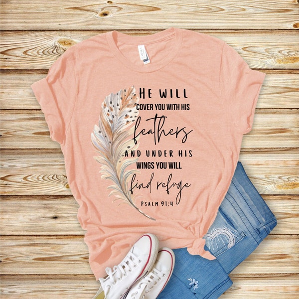 Psalm 91 4 - Etsy