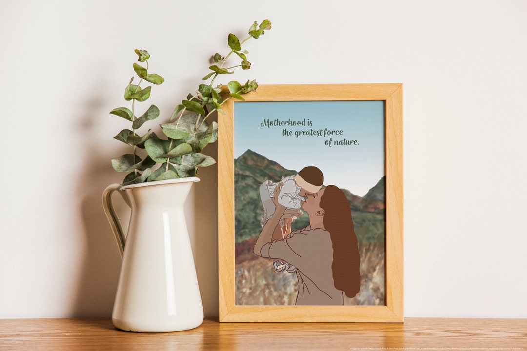 Motherhood Printable Wall Art, Digital Download - Etsy