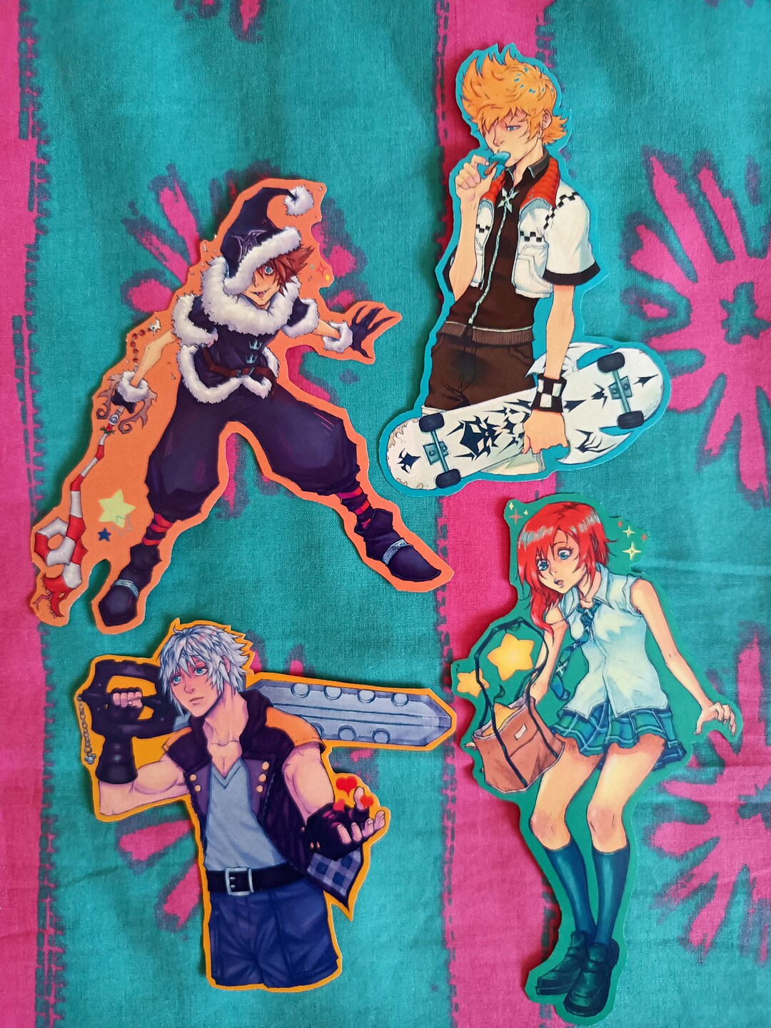 Kingdom Hearts Stickers - Etsy