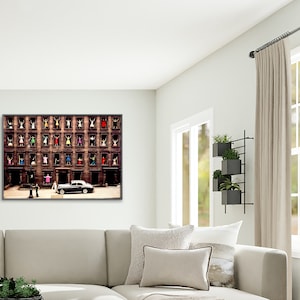 Ormond Gigli Girls in the Window Print, New York City, Vintage ...