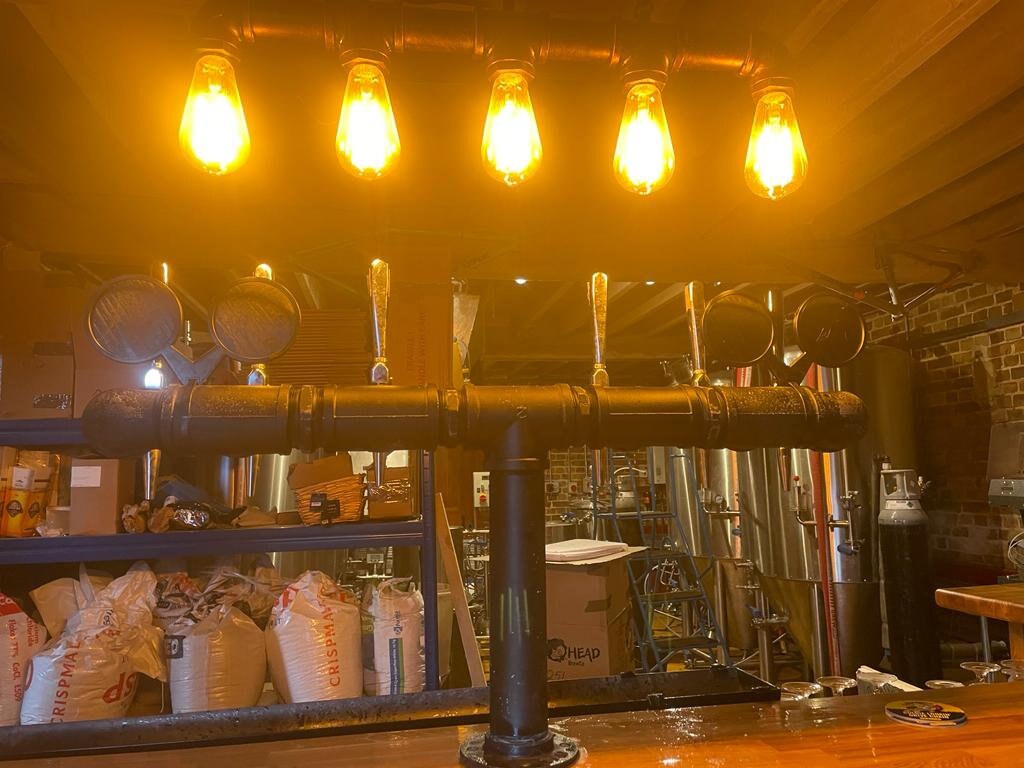 Beer or Lager Chrome Tap and Font. Commercial Grade or for Home Bar ...
