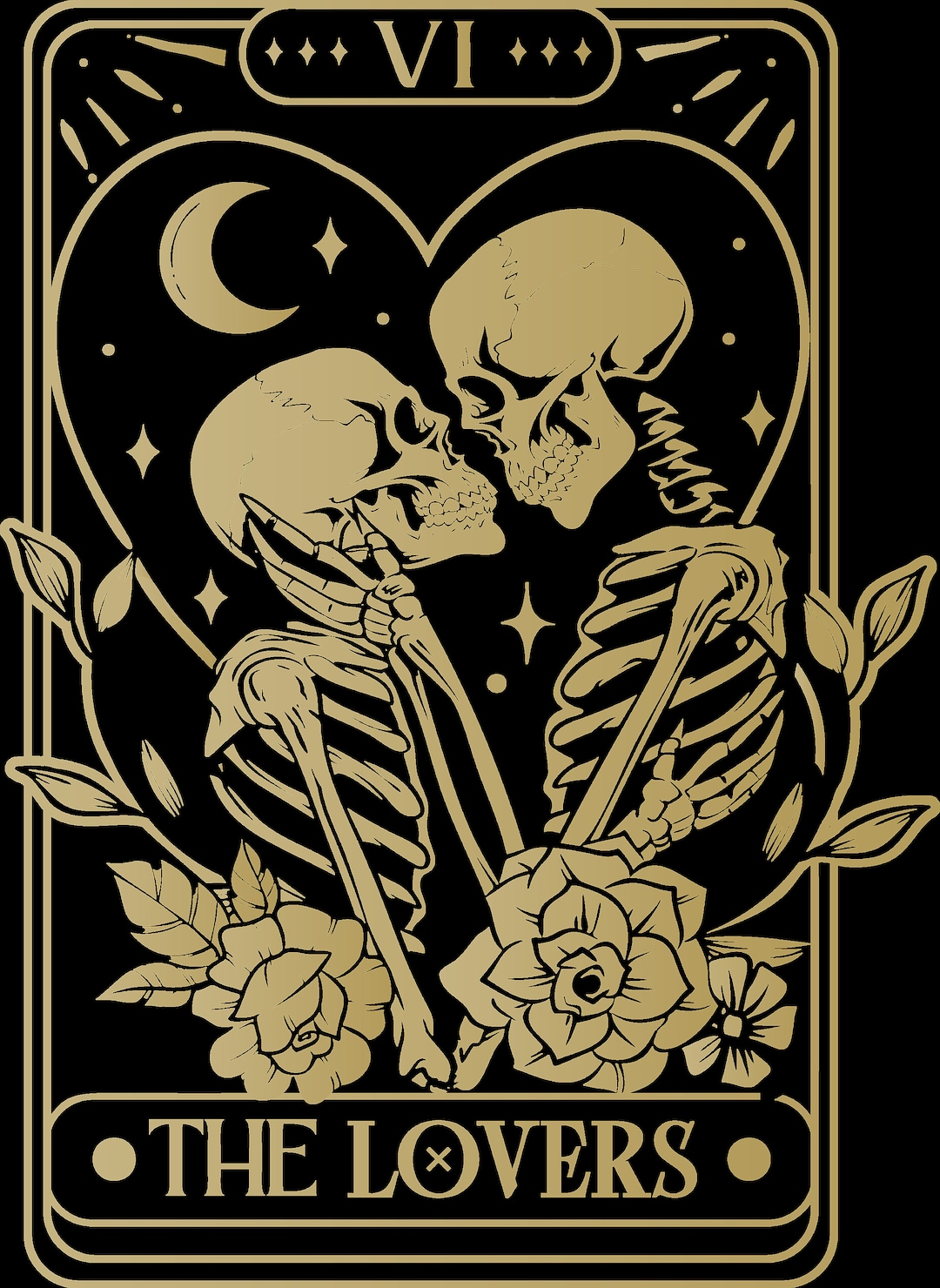 The Lovers Tarot Card Png - Etsy