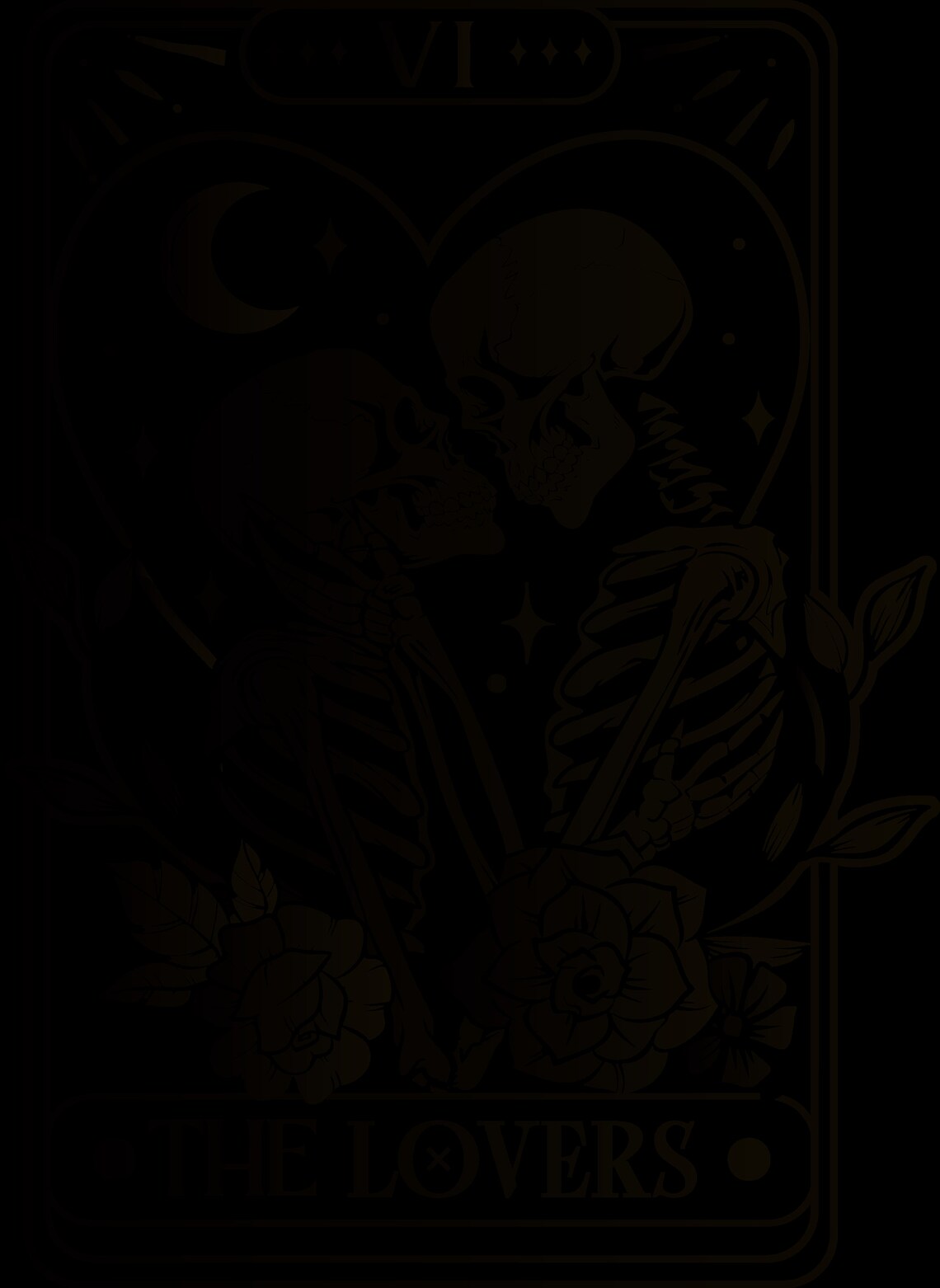 The Lovers Tarot Card Png - Etsy
