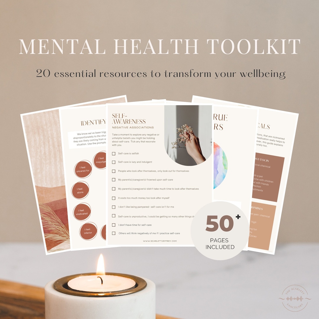 Mental Health Toolkit - Etsy