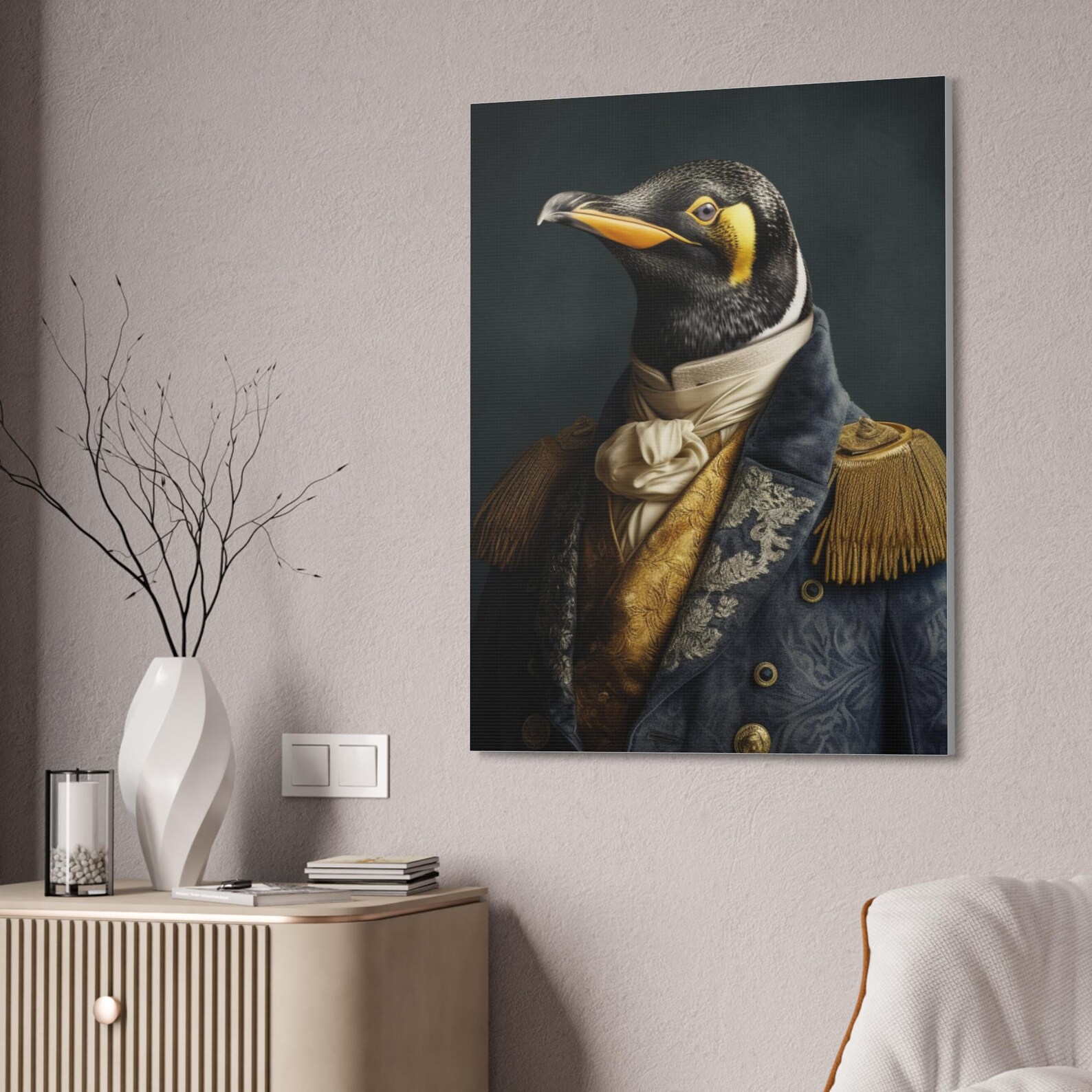Emperor Penguin-animal Art Digital Print | for Creation of Unique DIY ...