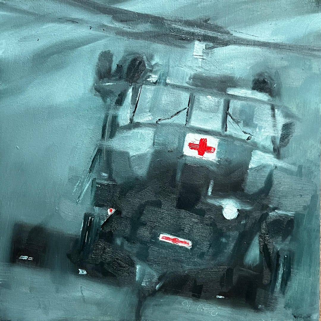 Inbound Hope – UH-60 Dustoff Medevac Helicopter Painting - Etsy
