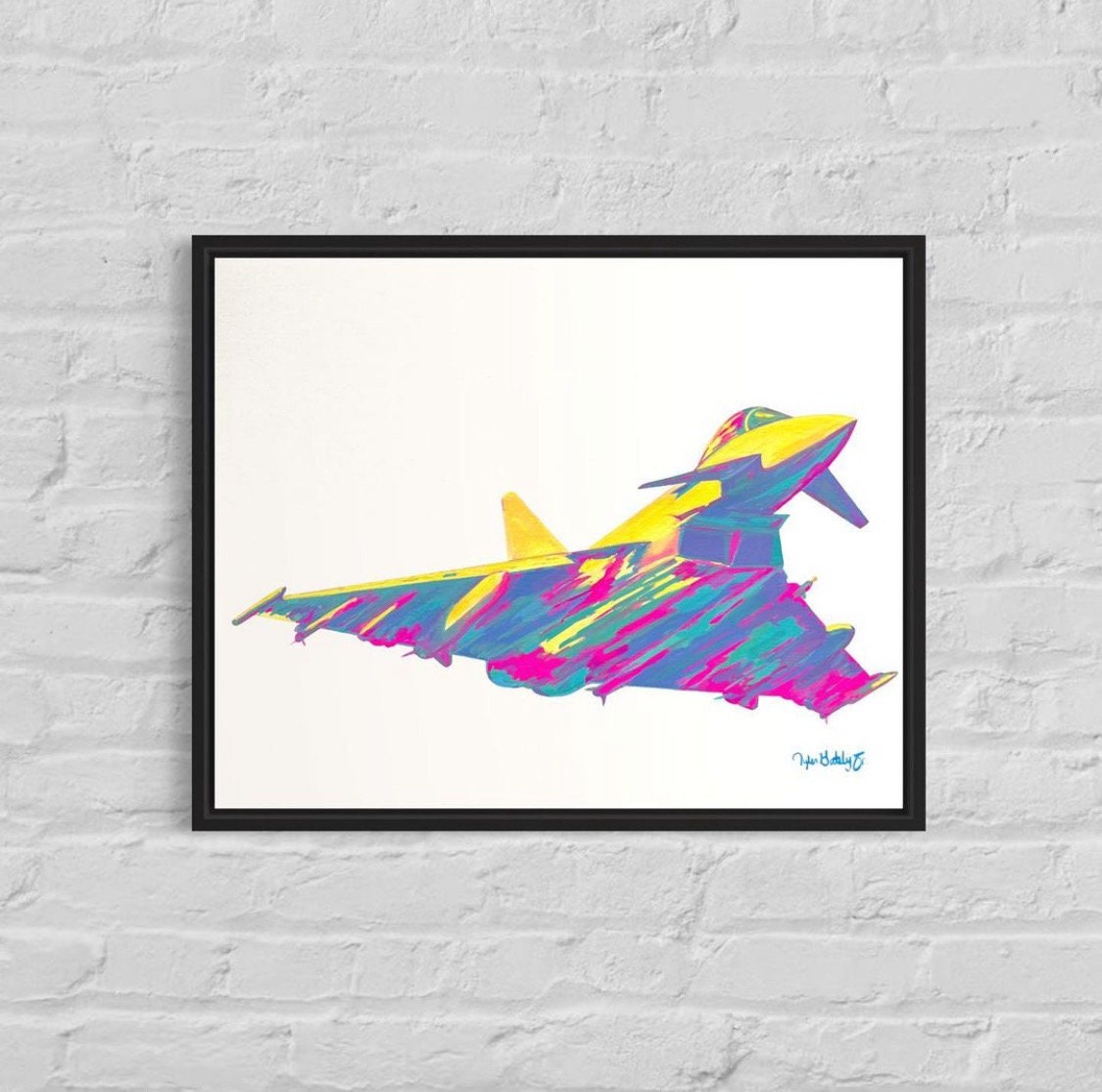 Original Eurofighter Typhoon Painting - Etsy
