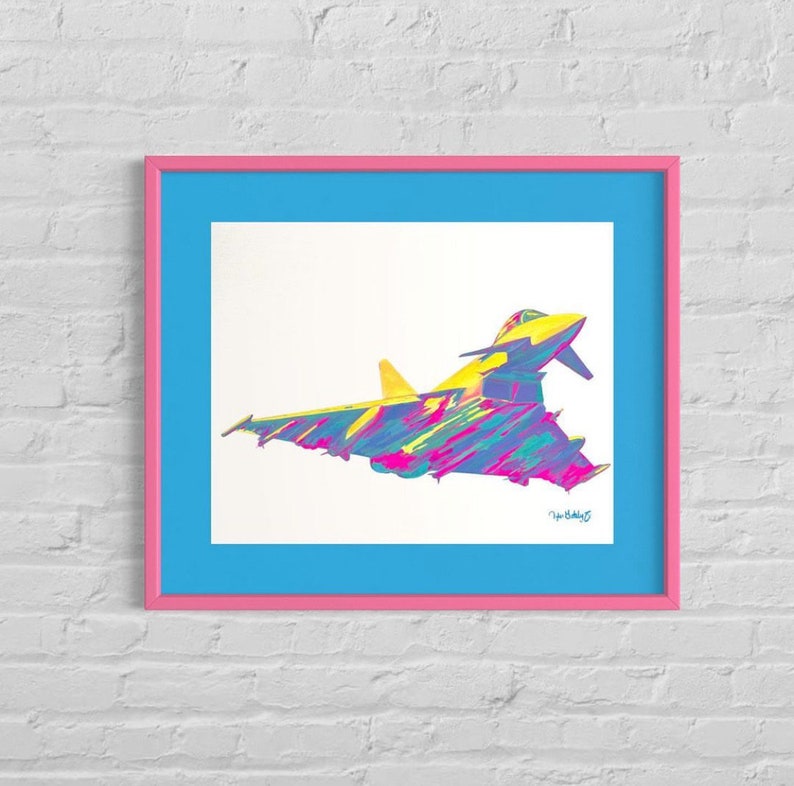 Original Eurofighter Typhoon Painting - Etsy
