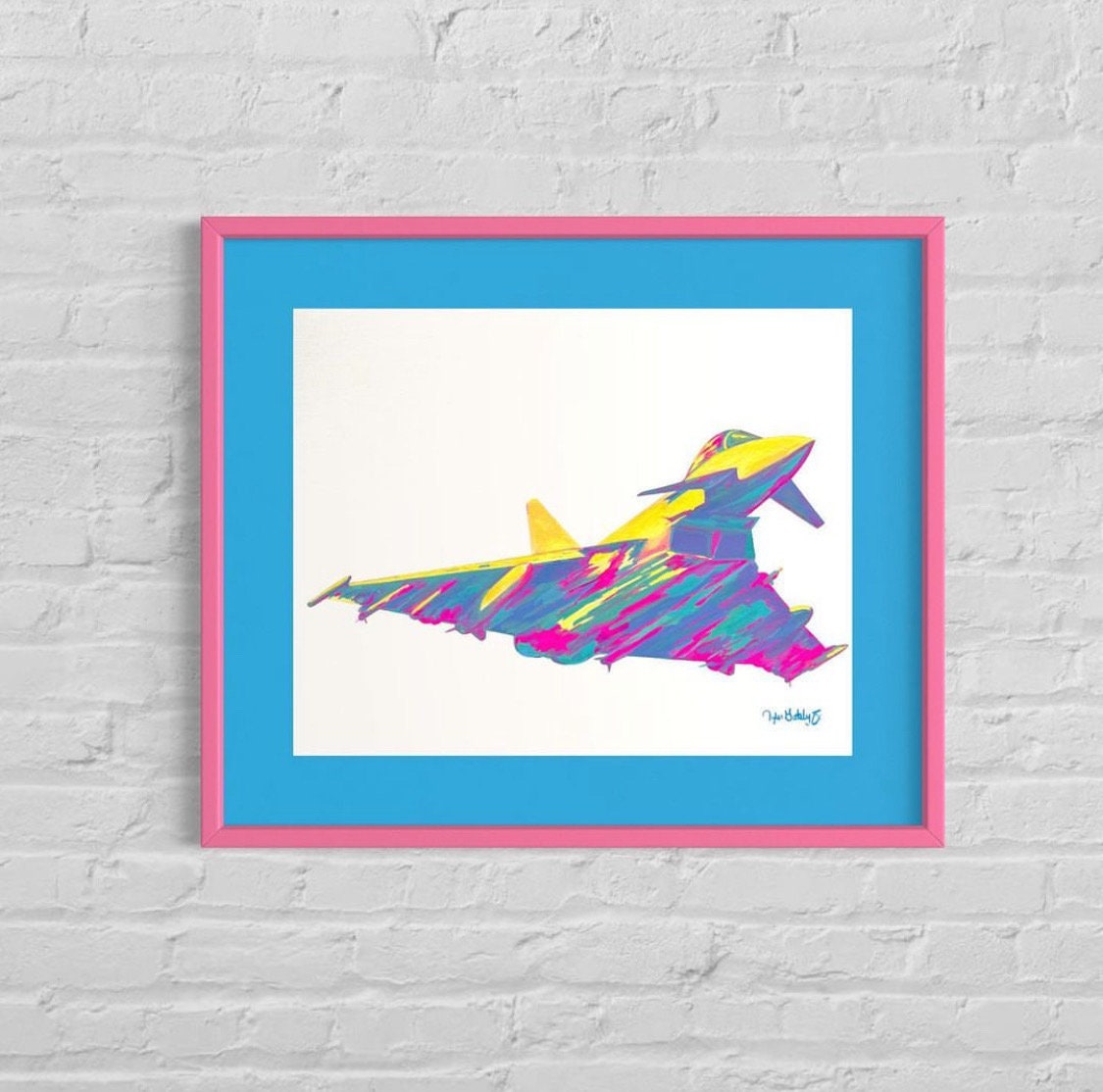 Original Eurofighter Typhoon Painting - Etsy