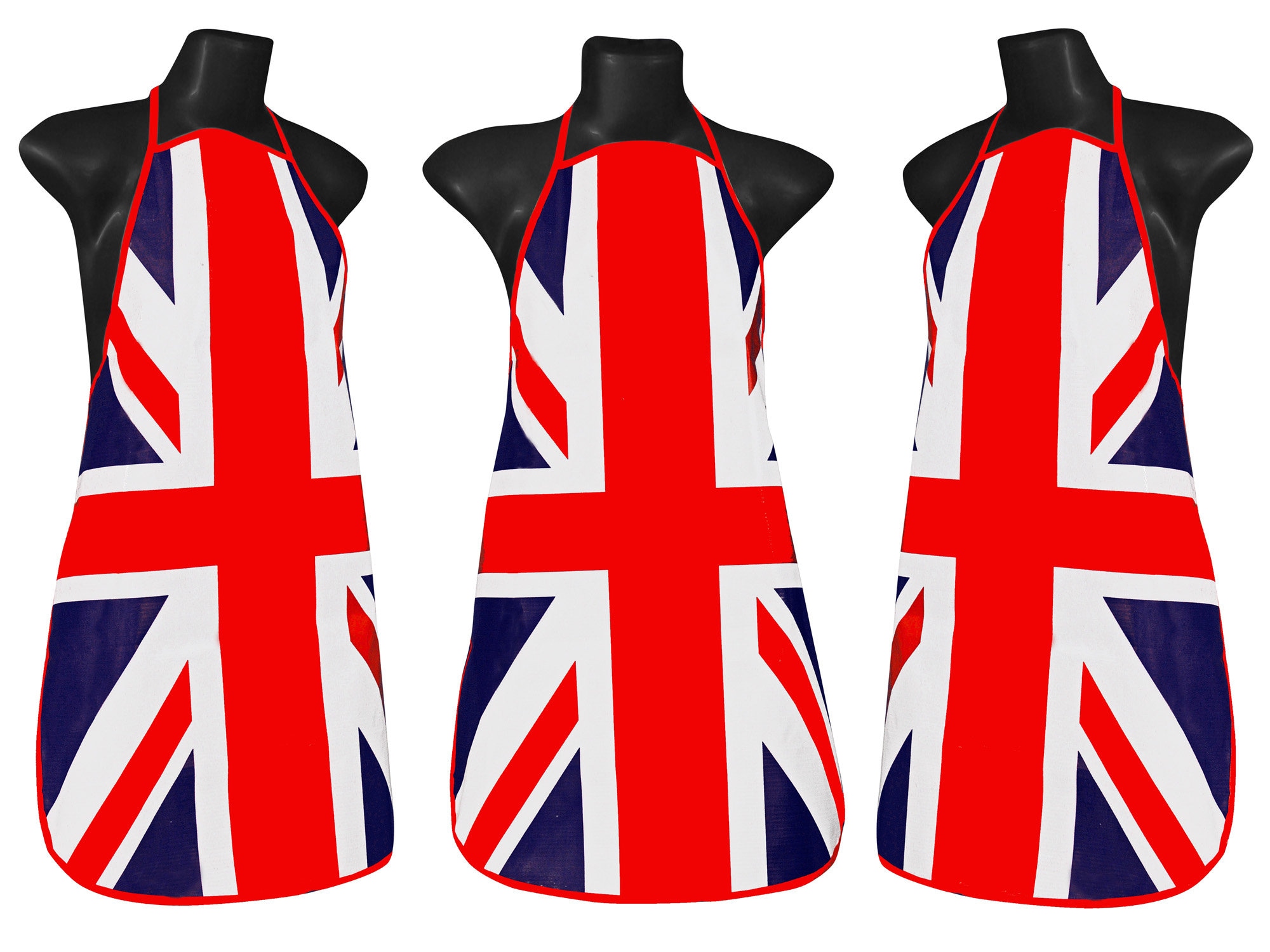 Union Jack Waterproof Apron for Woman - Baking Apron – Novelty Cooking ...