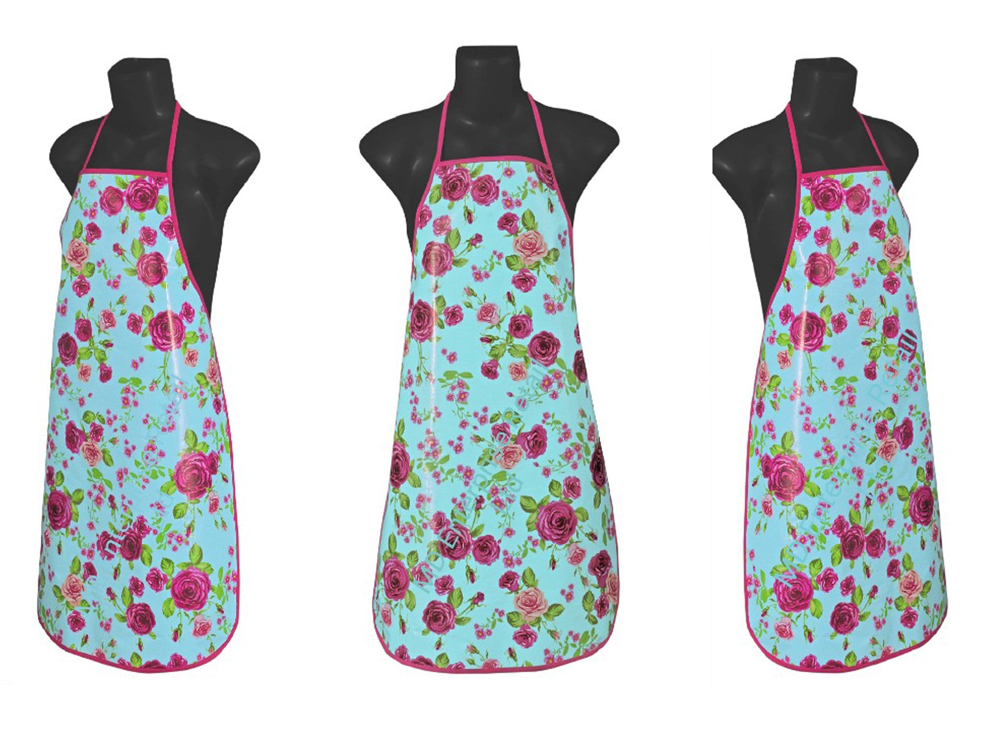 Waterproof PVC Apron Kitchen Cook Garden Butcher Cleaning Unisex Wear ...