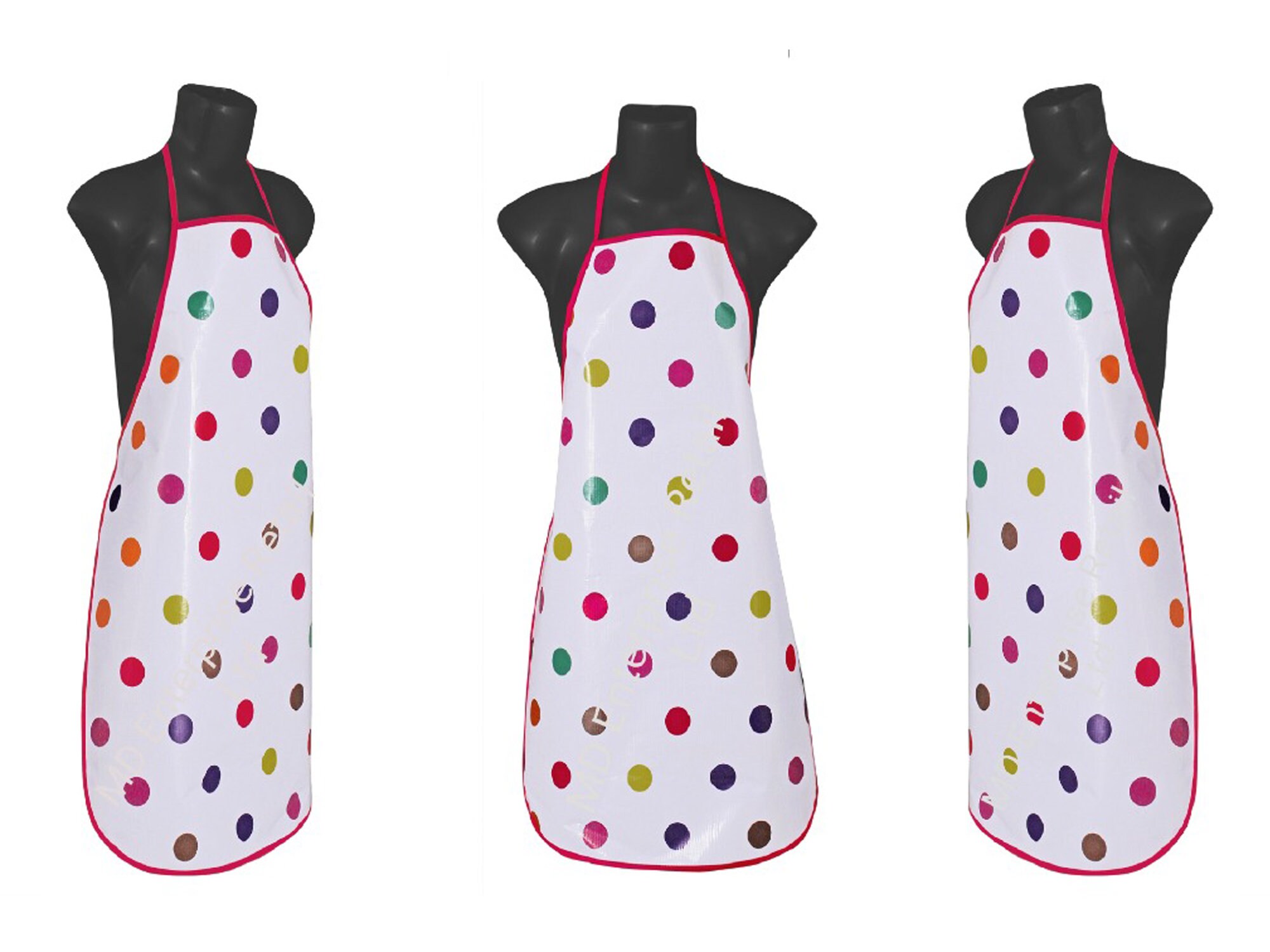 Waterproof PVC Apron Kitchen Cook Garden Butcher Cleaning Unisex Wear ...
