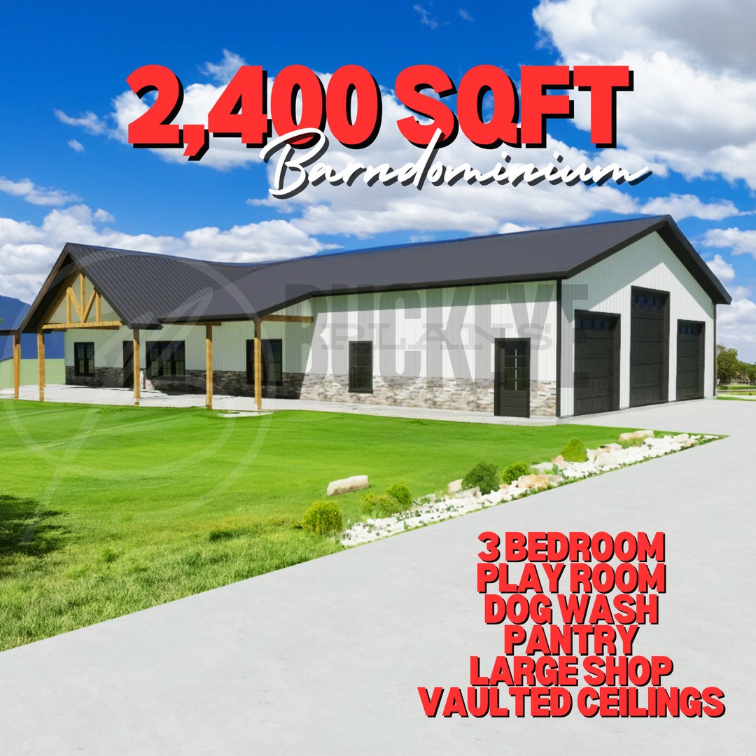 2400 Sq Ft Barndominium