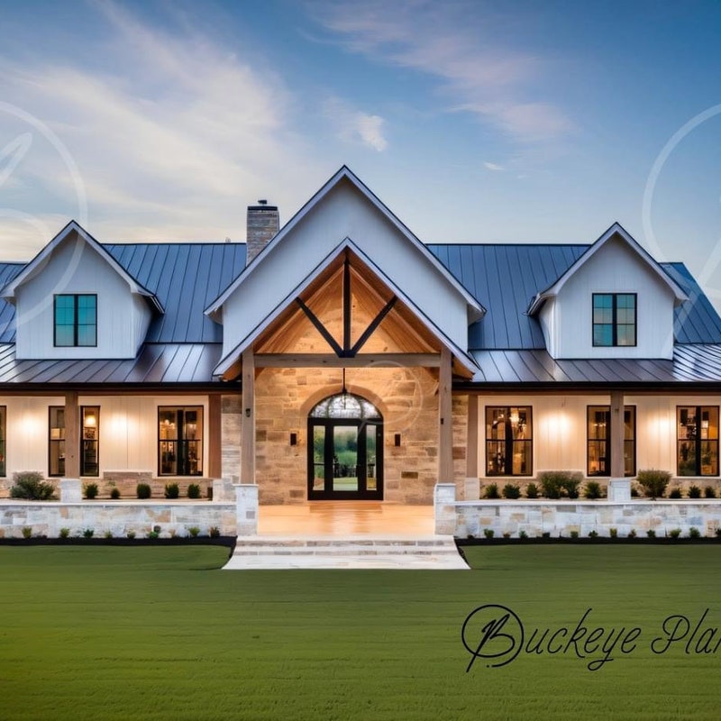 Buckeye House Plans - Etsy
