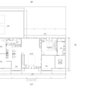 Mega Farmhouse Plan - 6,052 Sq Ft Modern Home Design With 4 Bedrooms, 3 ...