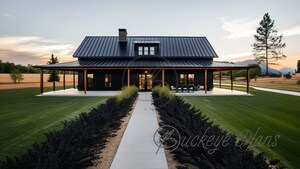 The Rustic Ridge Barndominium With a HIDDEN PANTRY and Carport Complete ...
