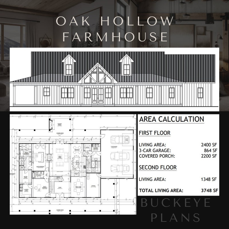 Buckeye House Plans - Etsy