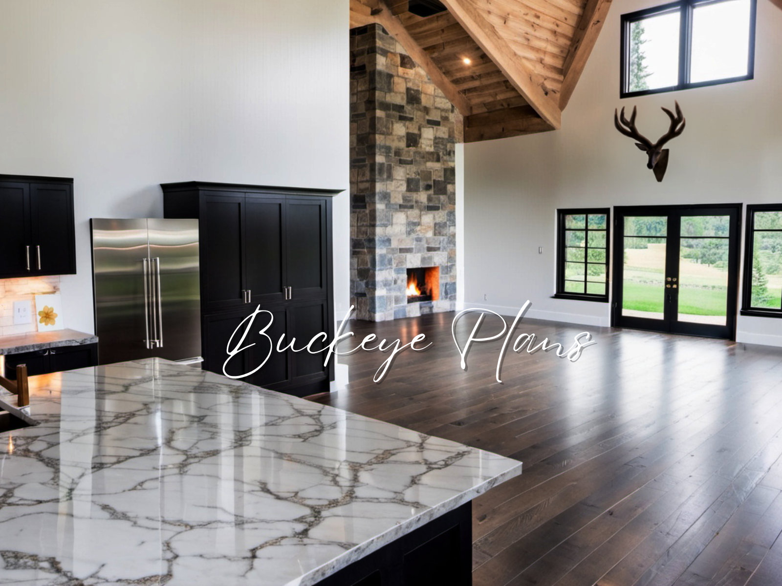 Rustic Ridge Barndominium Plans: 3 Bedroom Home With Hidden Pantry ...