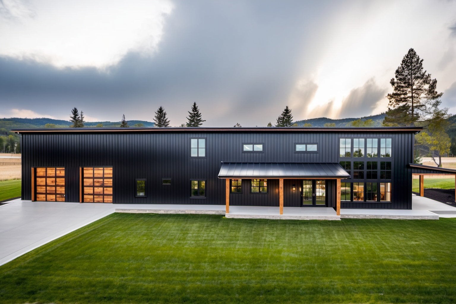 3,774 Sqft Modern Barndominium - Plan SP213 - Etsy