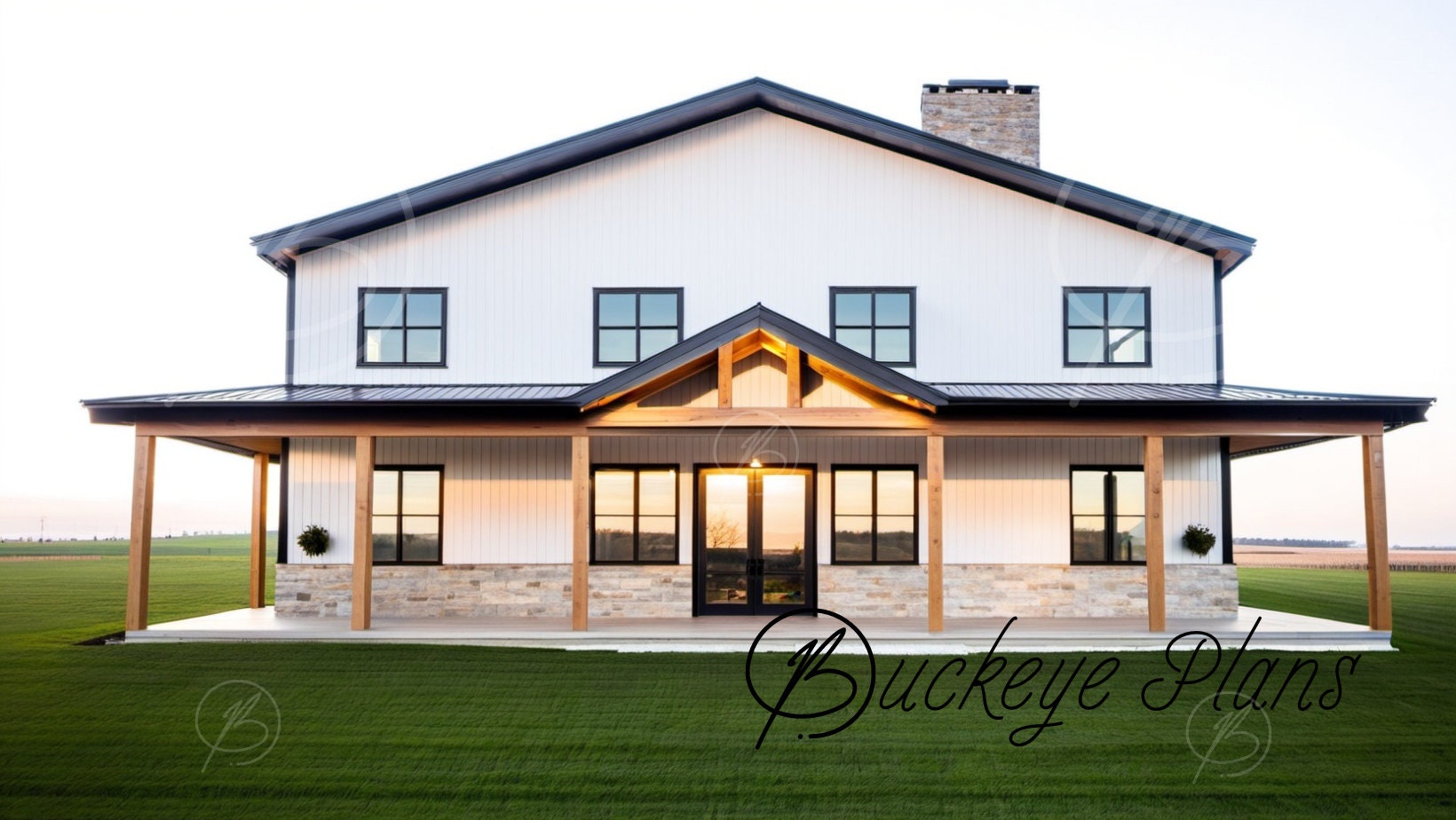 5 Bedroom Barndominium - Plan SP146 Material Packages and Installation ...