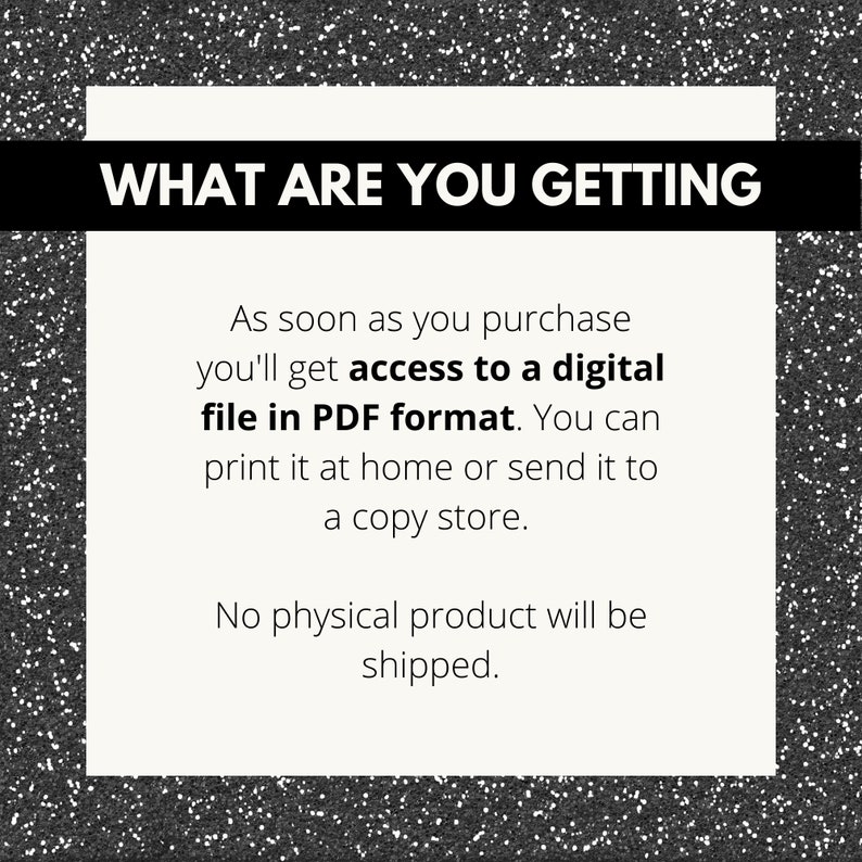 New Year's Eve Dice Game Printable, Instant Download, New Year's ...