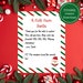 Thank You Note From Santa! Thank You for the Milk & Cookies. Instantly ...