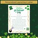 EDITABLE LEPRECHAUN Letter/personalized Leprechaun Note/leprechaun Trap ...