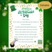 EDITABLE LEPRECHAUN Letter/personalized Leprechaun Note/leprechaun Trap ...