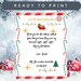 Thank You Note From Santa! Thank You for the Milk & Cookies. Instantly ...