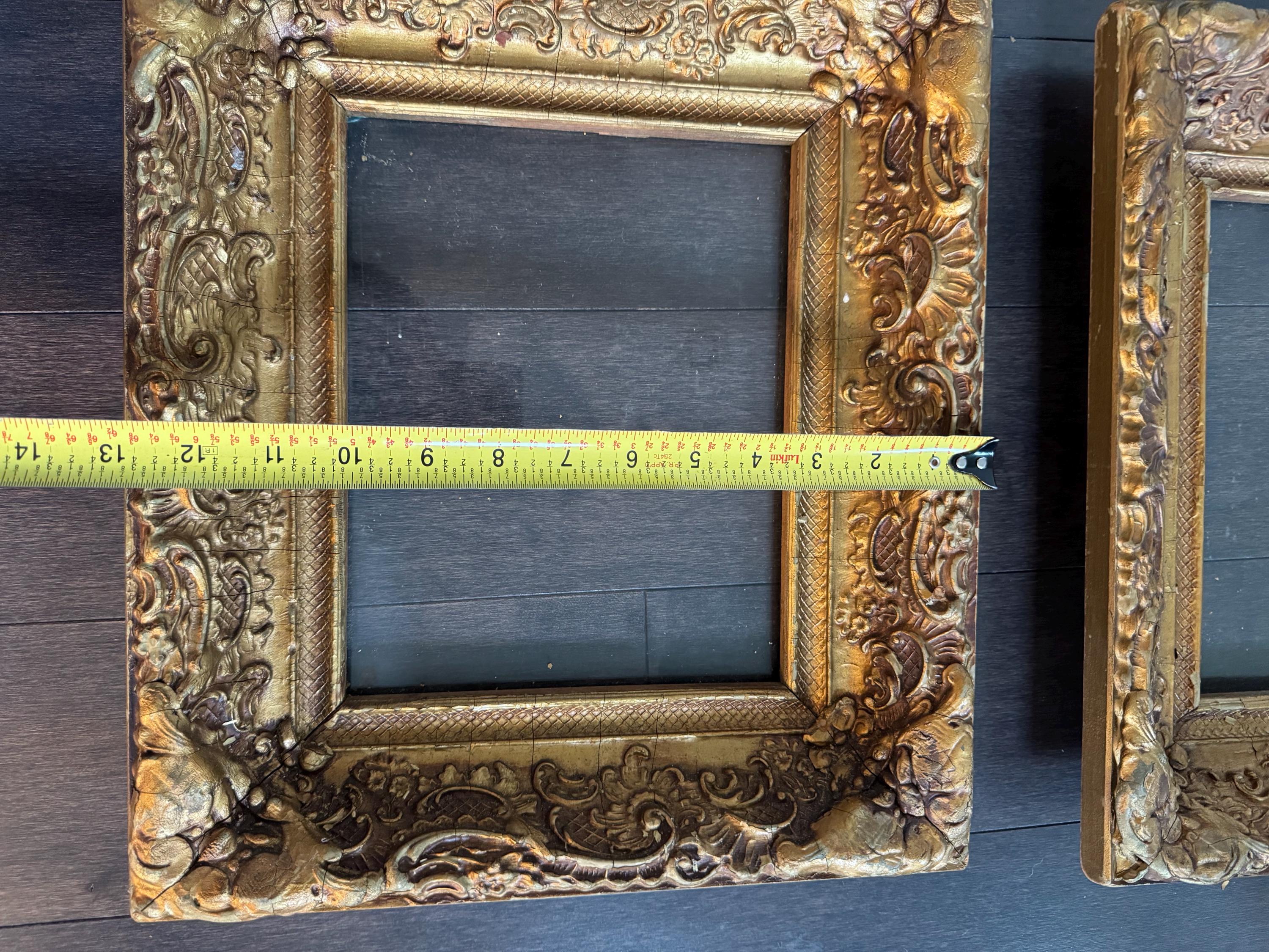 Vintage Ornate Gilt Home Decor Wood Frame 15"x13"x2" for Walls ...