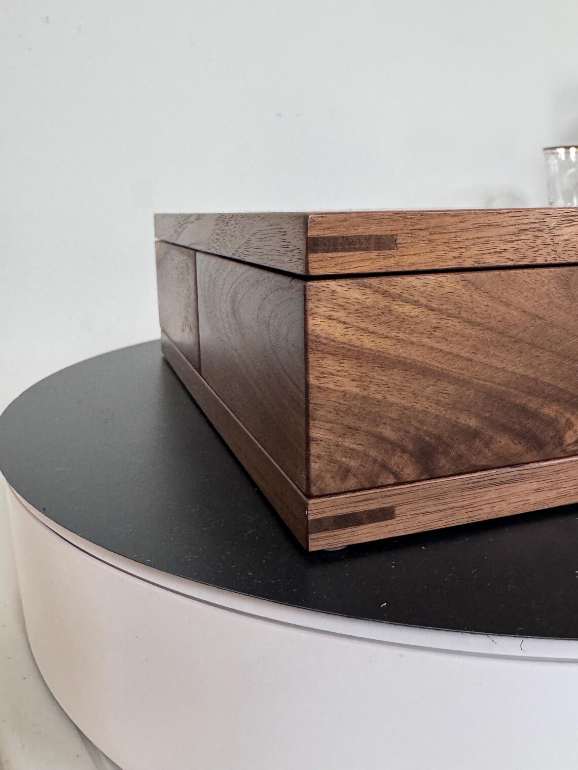 New Walnut Swirl Rotating Puzzle Jewelry/snack/tea Box 8.5x8.5x2.8" - Etsy