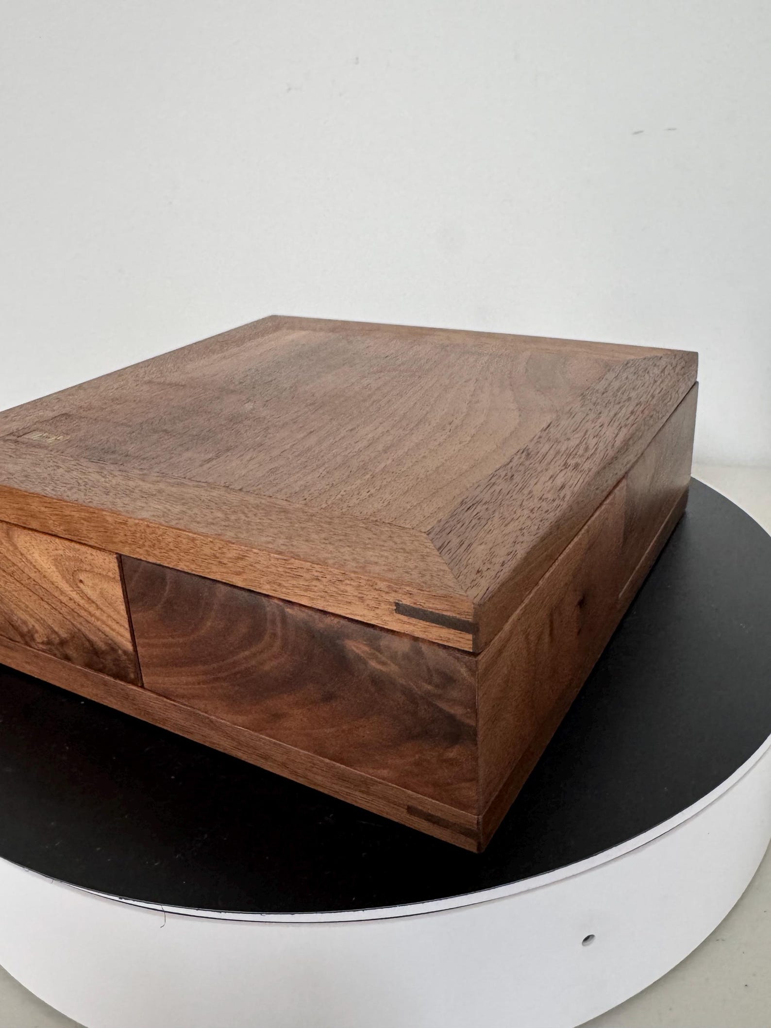 New Walnut Swirl Rotating Puzzle Jewelry/snack/tea Box 8.5x8.5x2.8" - Etsy