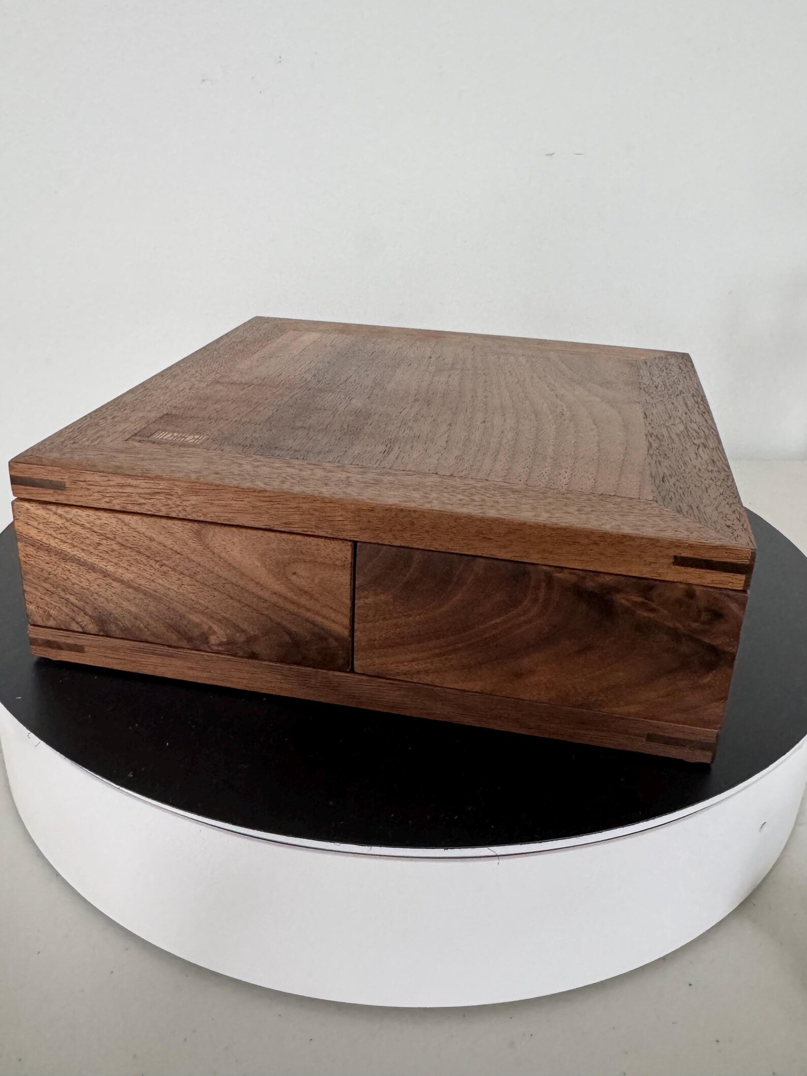 New Walnut Swirl Rotating Puzzle Jewelry/snack/tea Box 8.5x8.5x2.8" - Etsy