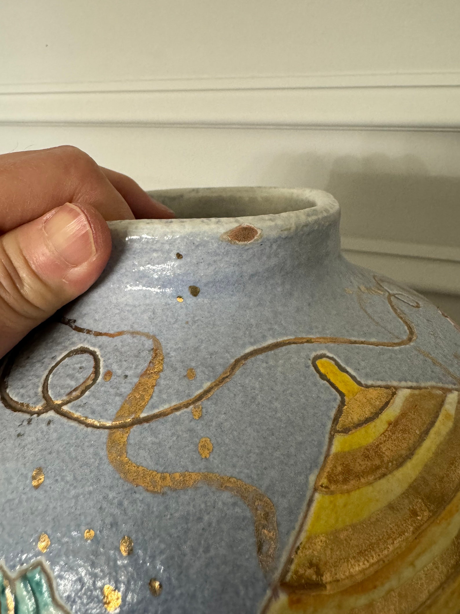 A Rare Find 16” Marcello Fantoni Raymor- Italy Harlequin Jester Hand ...