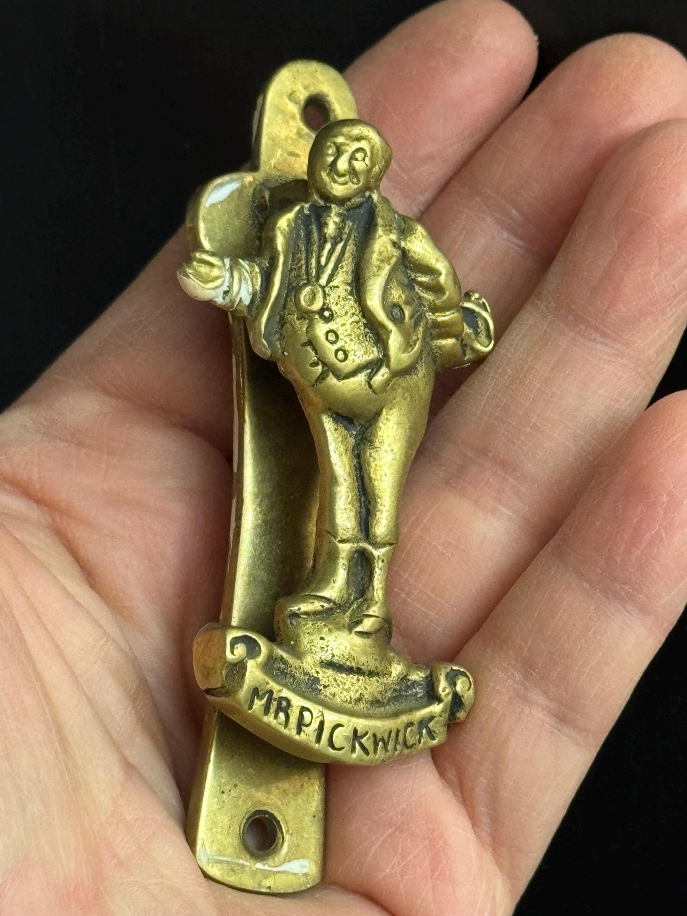 Very Cute Mini Vintage or Antique Mr.pickwick Charles Dickens Brass ...