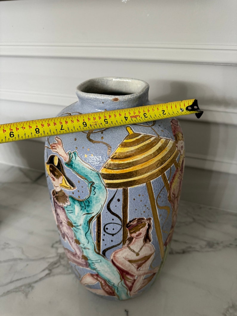 A Rare Find 16” Marcello Fantoni Raymor- Italy Harlequin Jester Hand ...