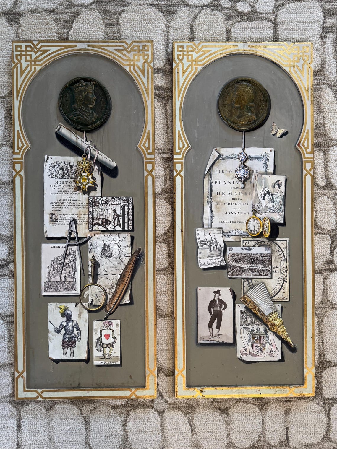 Pair of DIY Family History Wall Art Panels 36.5"x14.5" - Etsy